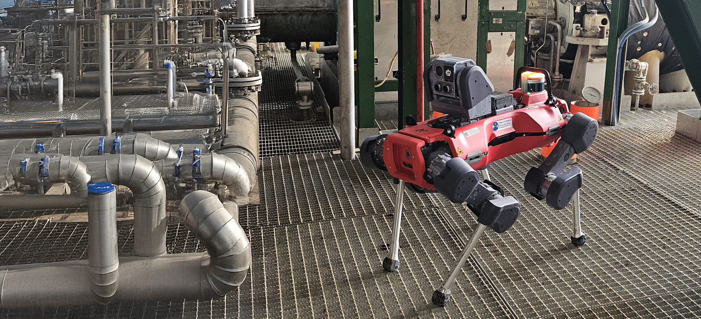 Innovation in the Sarlux refinery: robotics for safety
